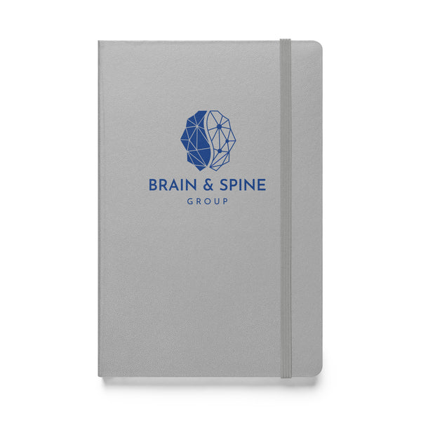 Hardcover Bound Brain & Spine Group Notebook (Blue Logo) | BSG Store